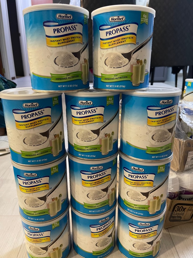 Hormel Propass 11 tins, Health & Nutrition, Health Supplements ...