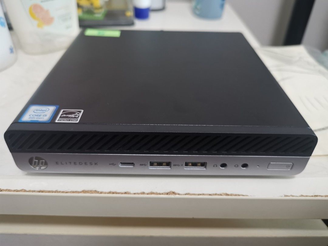 HP EliteDesk Mini 800 G4 35W- i5 8500 16GB RAM 896GB combined [NVME SSD ...