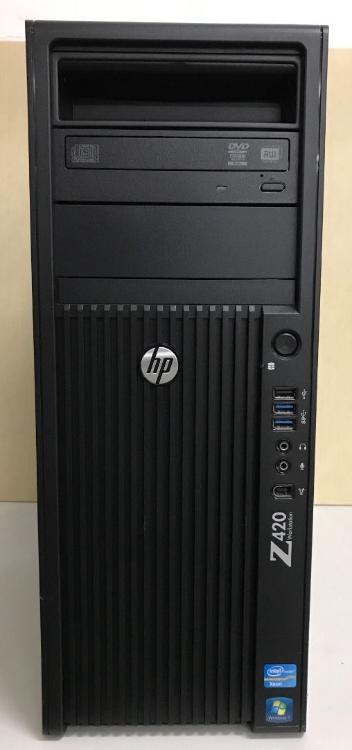HP Z420 WORKSTATION TOWER, 電腦＆科技, 桌上電腦 - Carousell