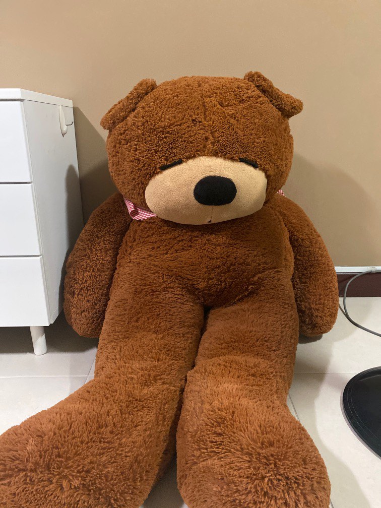 Human size teddy bear, Hobbies & Toys, Toys & Games on Carousell