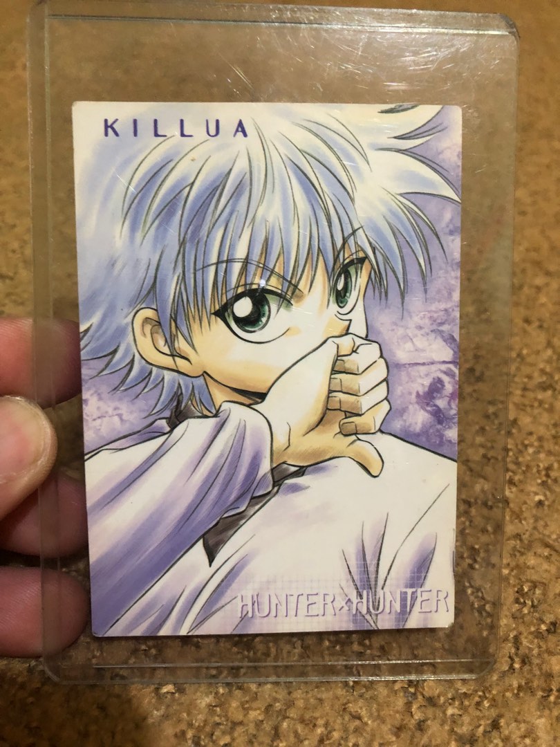 HxH killua character card, Hobbies & Toys, Toys & Games on Carousell