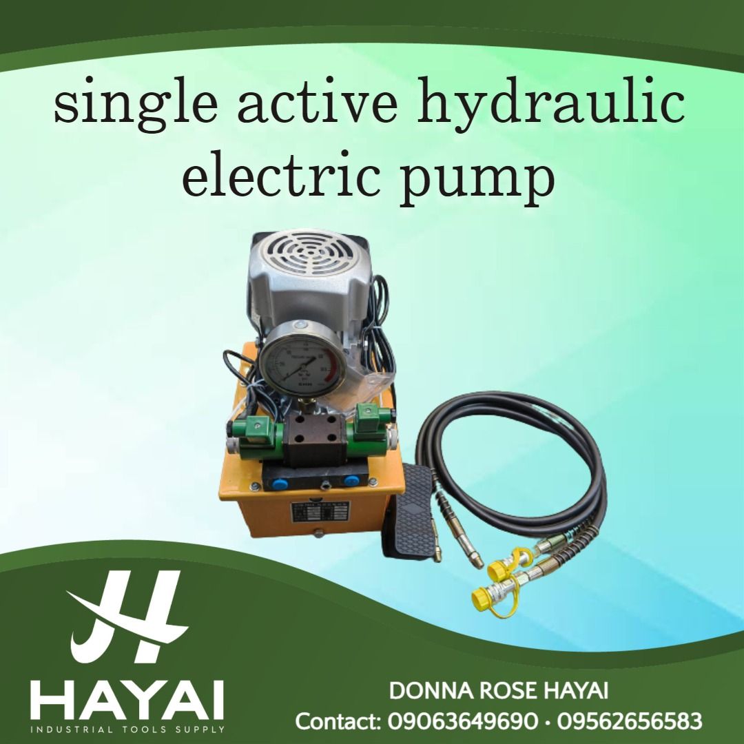 hydraulic electric pump, Commercial & Industrial, Construction Tools ...