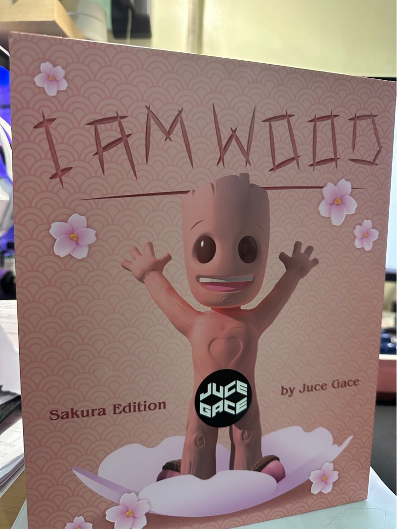 I Am Wood by Juce Gace (Sakura Edition) Groot, Hobbies & Toys, Toys ...