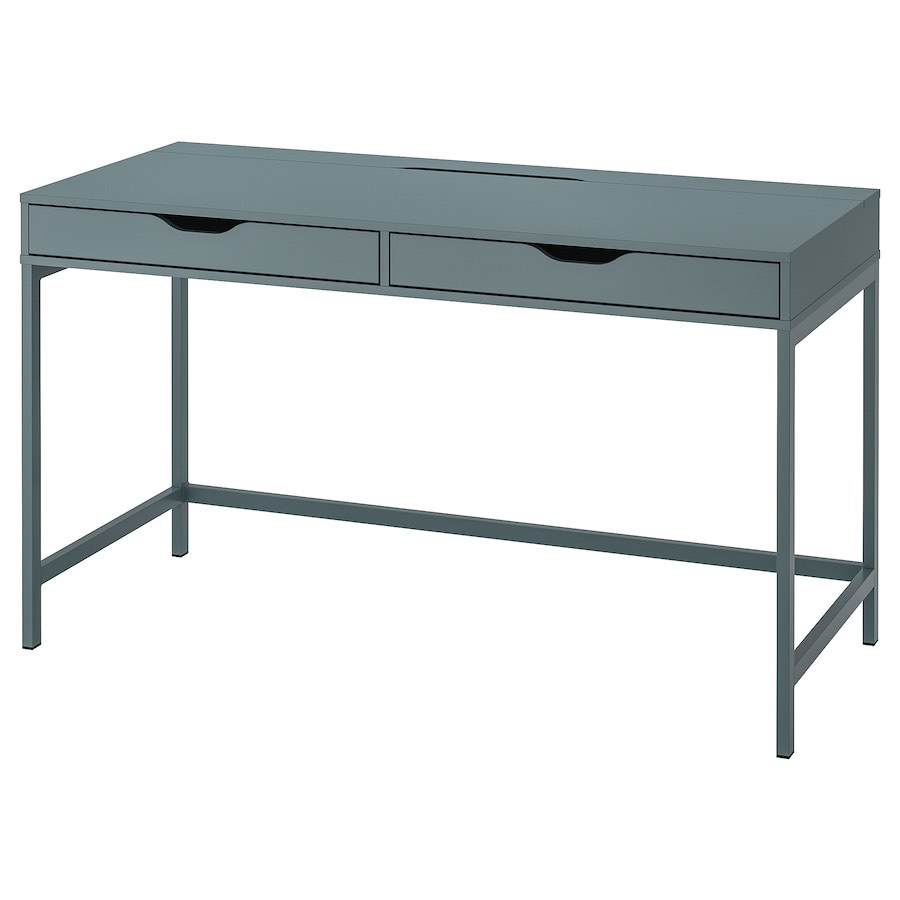 IKEA Alex desk grey 132x58mm, Furniture & Home Living, Furniture ...