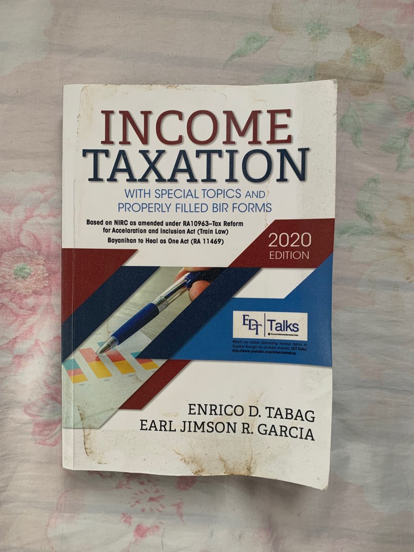 Income Taxation 2020 Edition, Hobbies & Toys, Books & Magazines ...