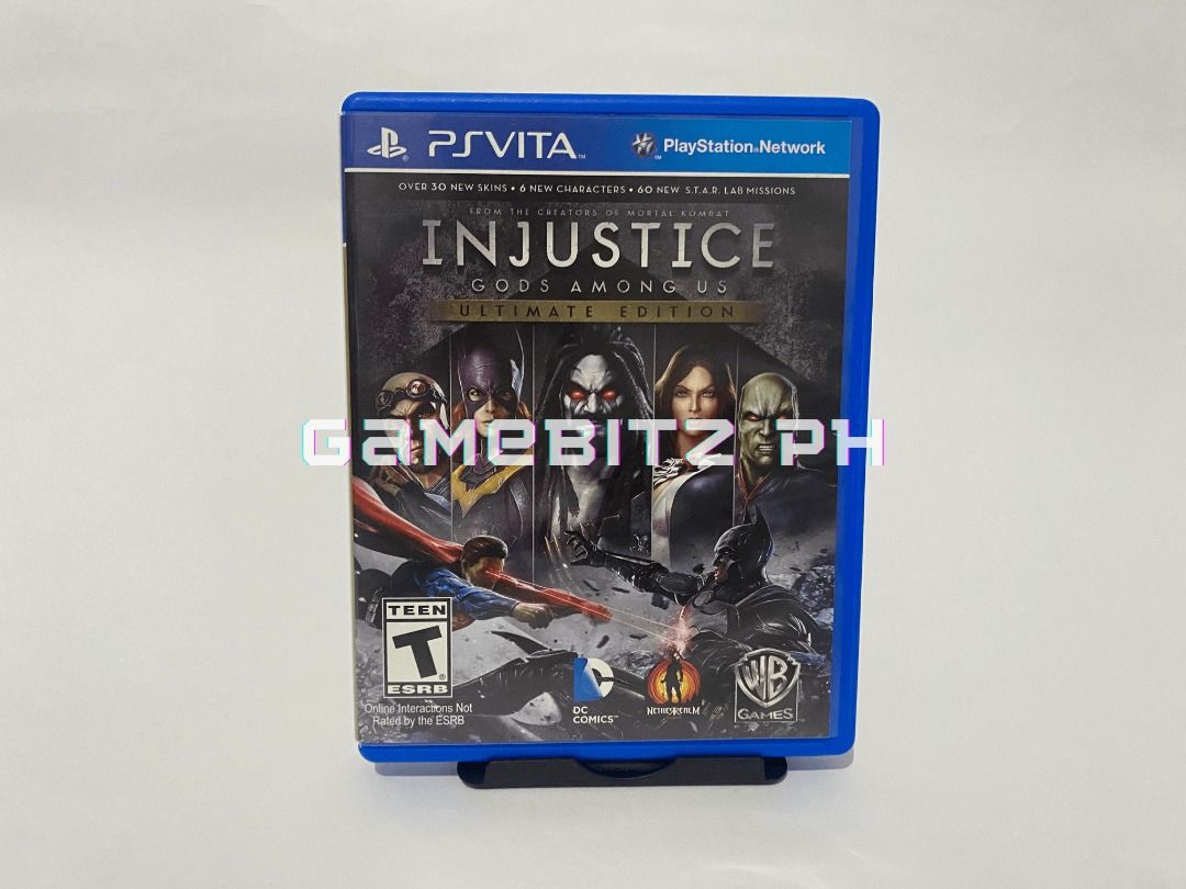 Injustice Gods Among Us Ultimate Edition PS Vita Oled Slim Game, Video ...