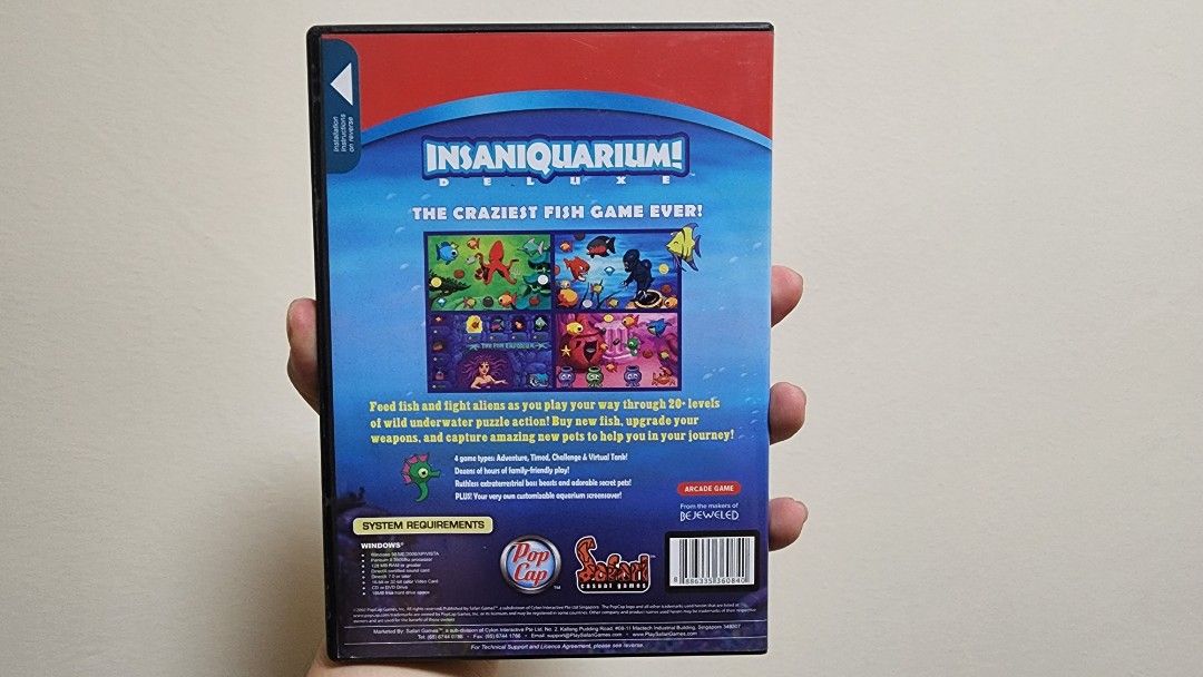 Insaniquarium Deluxe (PC), Video Gaming, Video Games, Others on Carousell