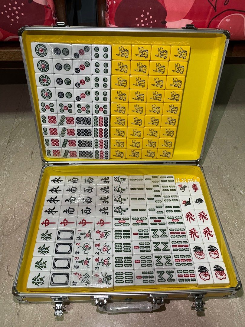 Instock Pikachu Mahjong Tiles SG Version with Animals/Fei/Clown 40mm ...