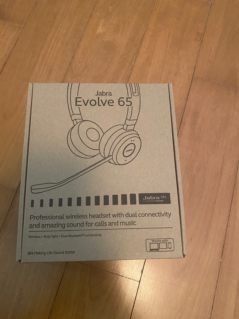 Jabra Evolve 65, Audio, Headphones & Headsets on Carousell