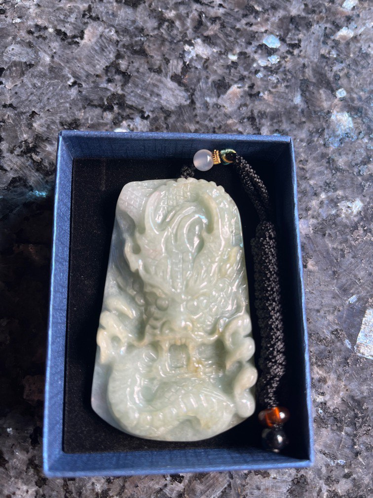 Jadeite Dragon, Women's Fashion, Jewelry & Organisers, Charms on Carousell