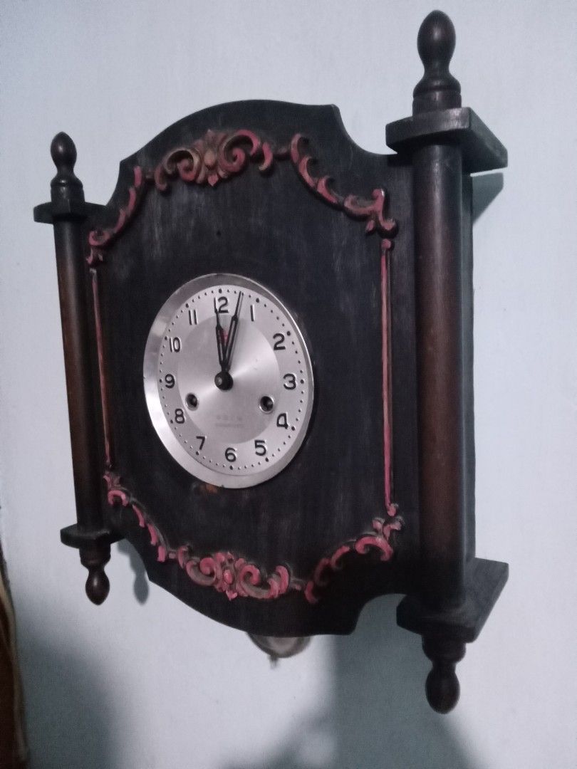 Jam dinding antik 555 shanghai klasik koleksi jam bandul lobang 2 lawas ...