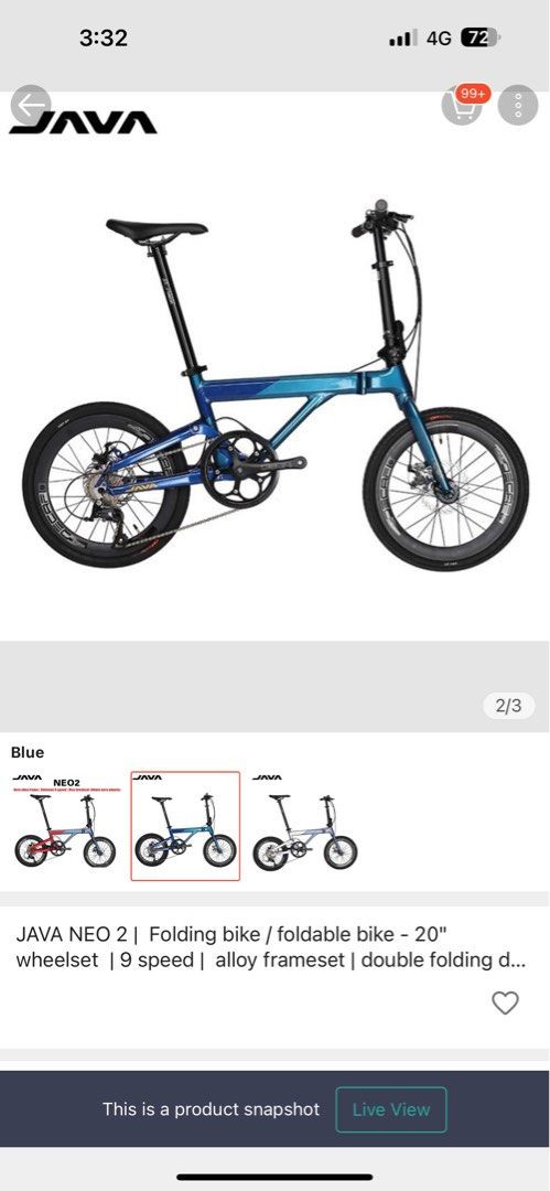 Java Neo 2, Sports Equipment, Bicycles & Parts, Bicycles on Carousell