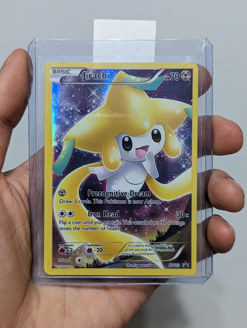 Jirachi Full Art XY Promo Pokémon Pokemon TCG mythical Pokemon Cards ...