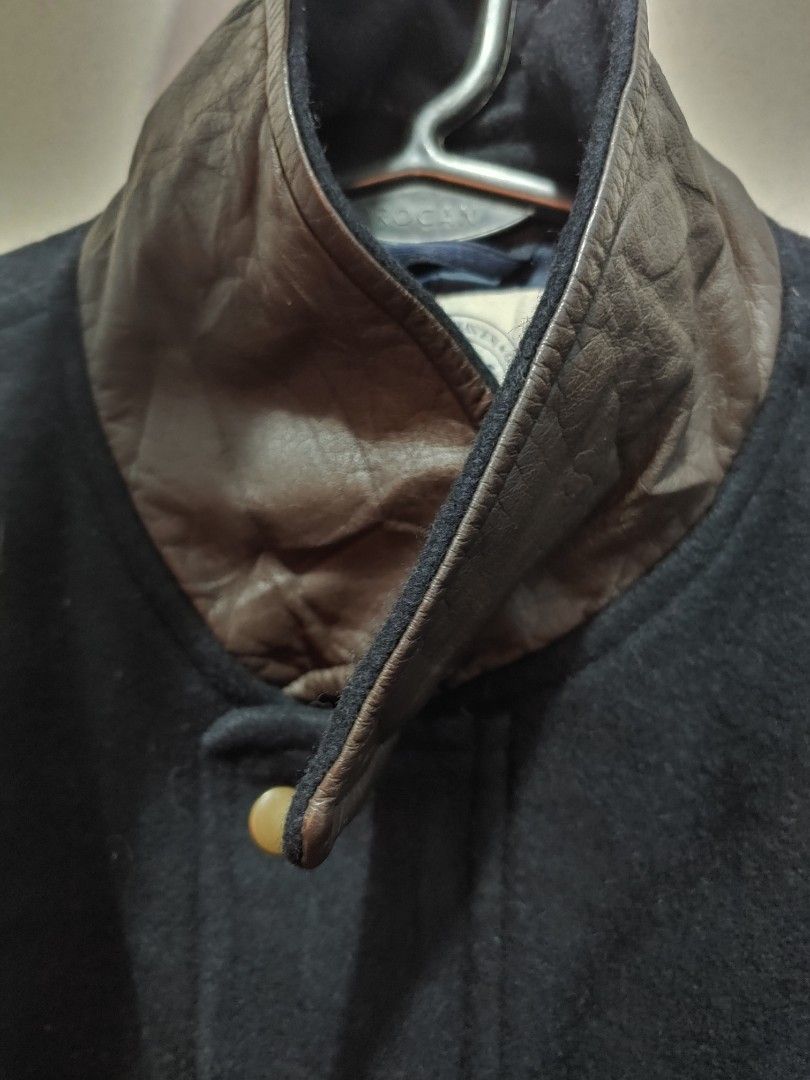 JPress J Press Wool Leather Varsity Jacket Julius Tart Baracuta ...