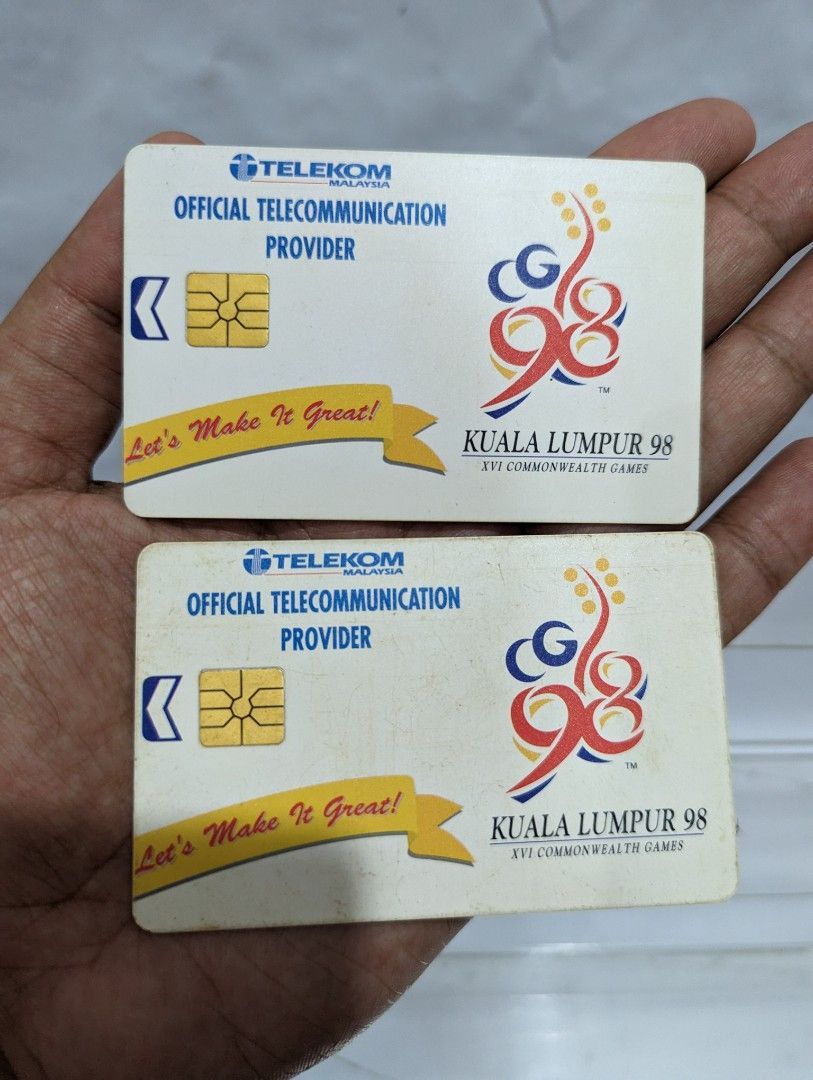 KAD TELEKOM KUALA LUMPUR COMMONWEALTH GAMES 1998, Hobbies & Toys ...