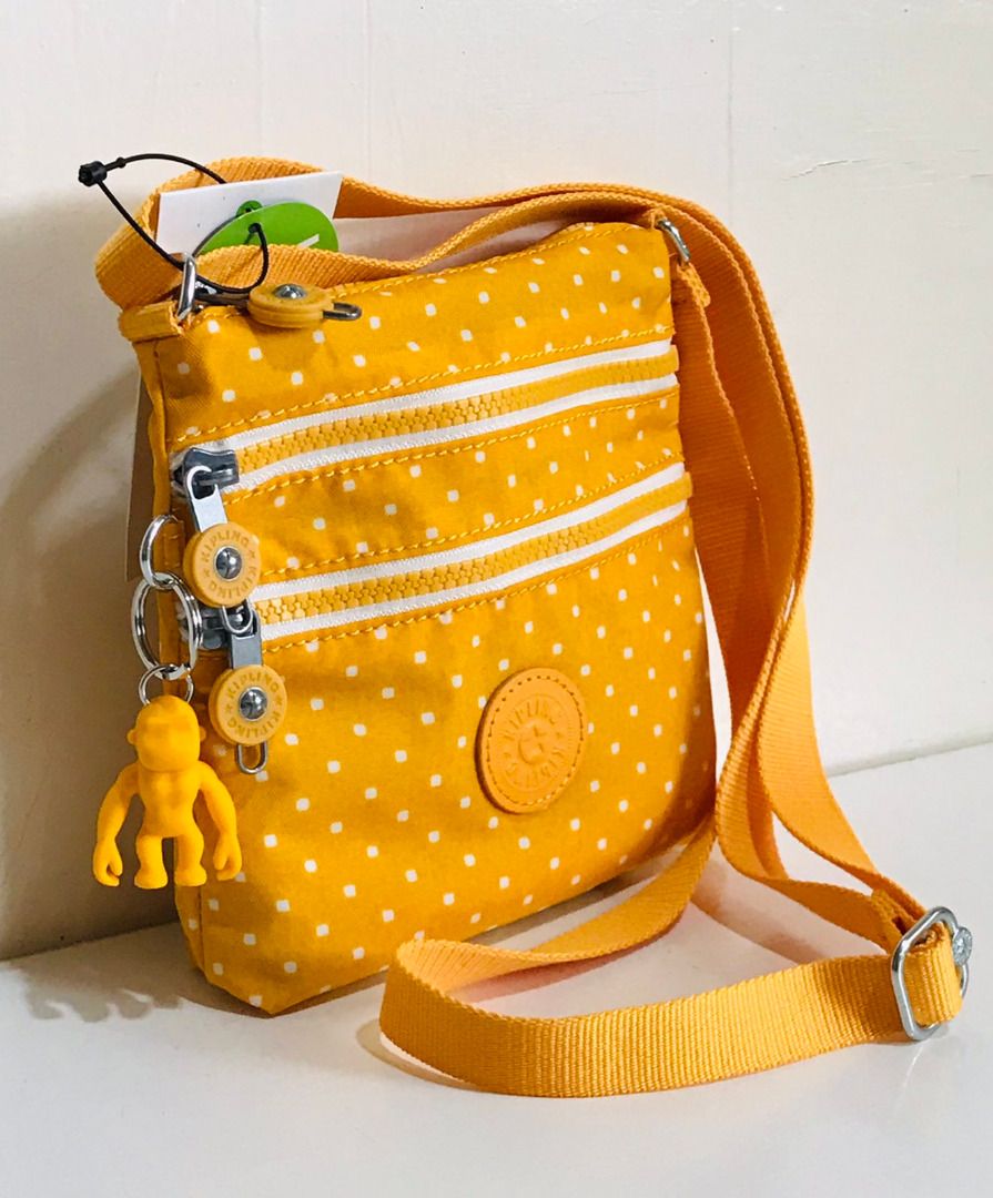 KIPLING ALVAR XS PRINTED MINI CROSSBODY SLING SHOULDER BAG - SOFT DOT ...