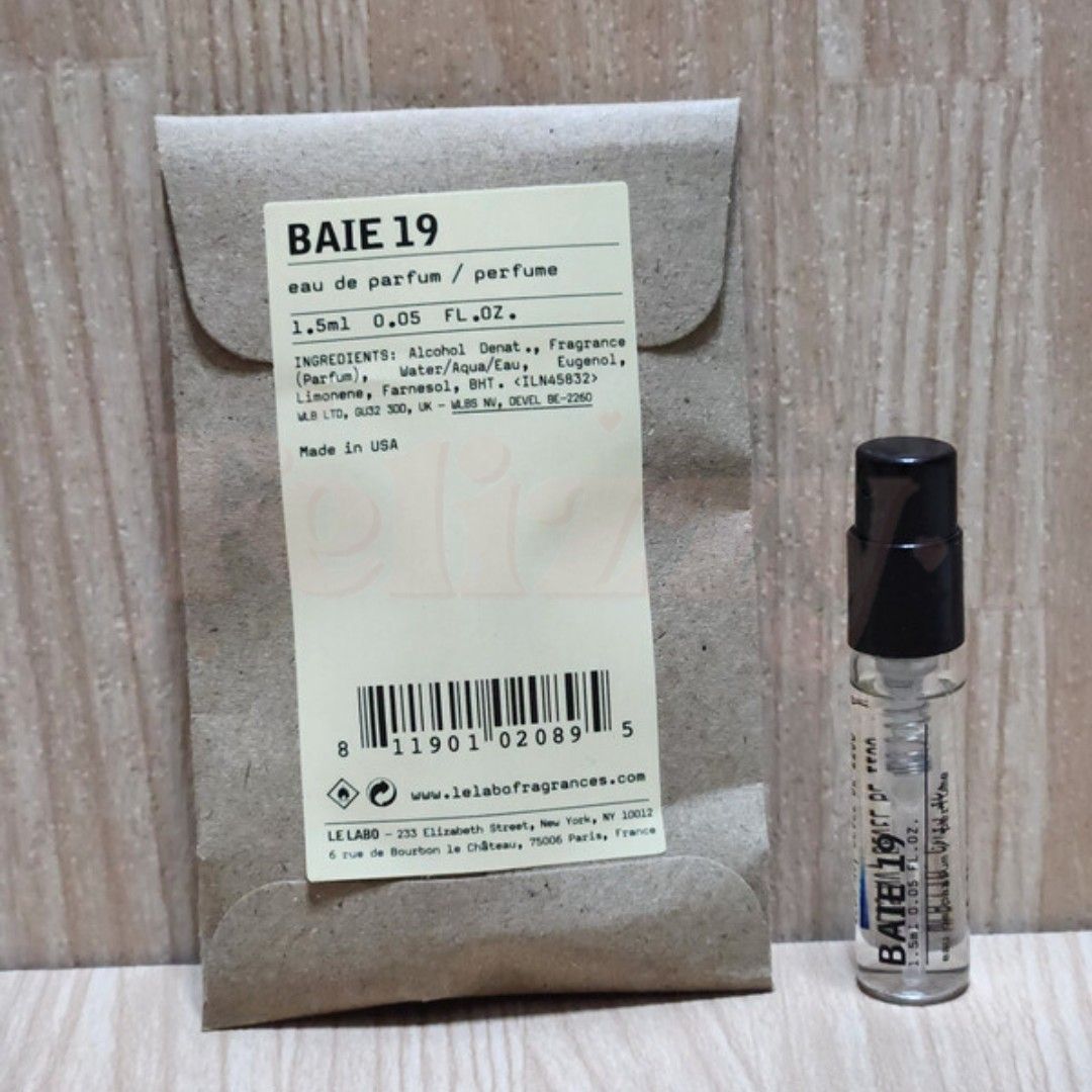 [LE LABO] Vial Sample Travel Size Perfume 1.5ml, Beauty & Personal Care ...