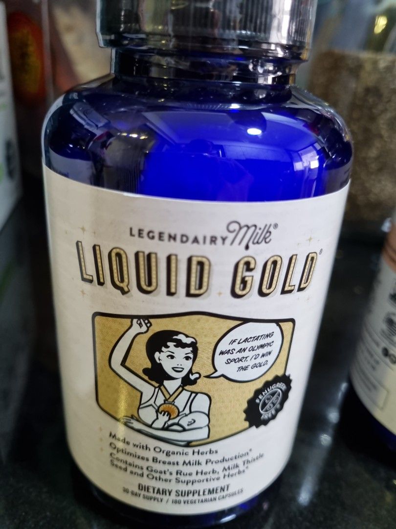 Legendairy Milk Liquid Gold 180 caps, Babies & Kids, Nursing & Feeding ...