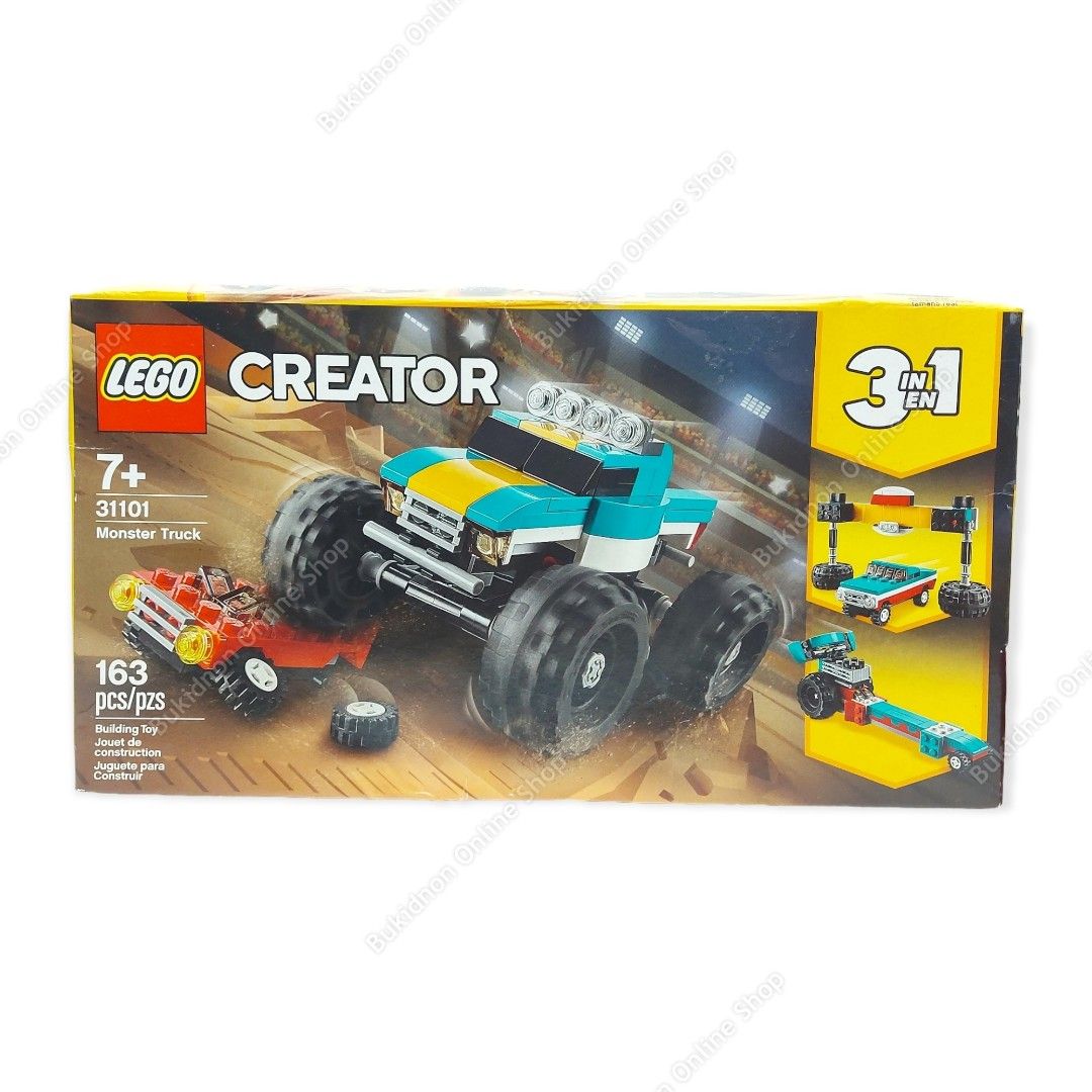 Lego Creator Monster Truck, Hobbies & Toys, Toys & Games on Carousell