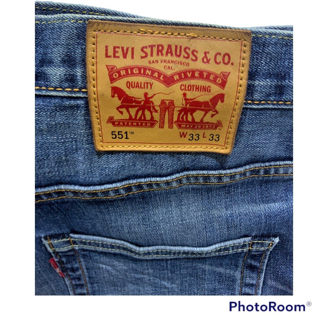 LEVIS 551, Men's Fashion, Bottoms, Jeans on Carousell