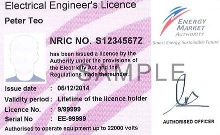 Licensed Electrical Worker 96663111 EMA License Renewal New application ...