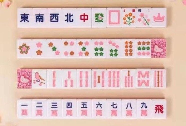 Limited Edition Hello Kitty Sakura Mahjong Solitaire, Hobbies & Toys ...