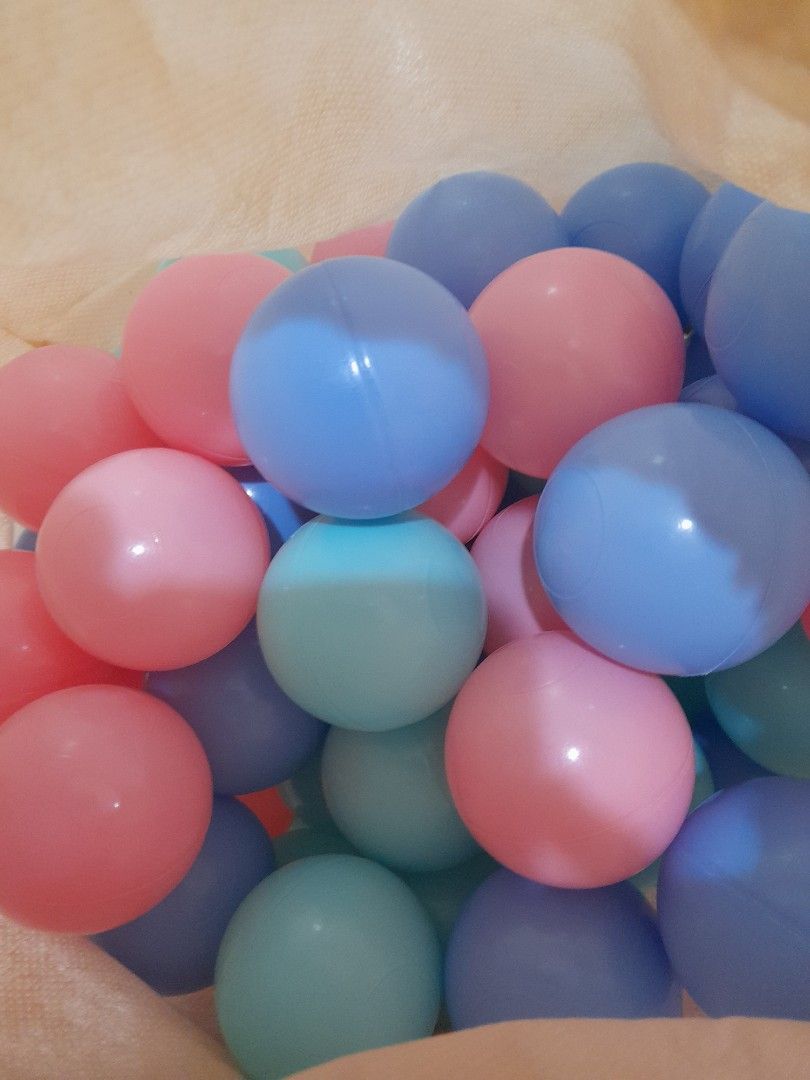 Macaron balls for ball pit, Babies & Kids, Infant Playtime on Carousell