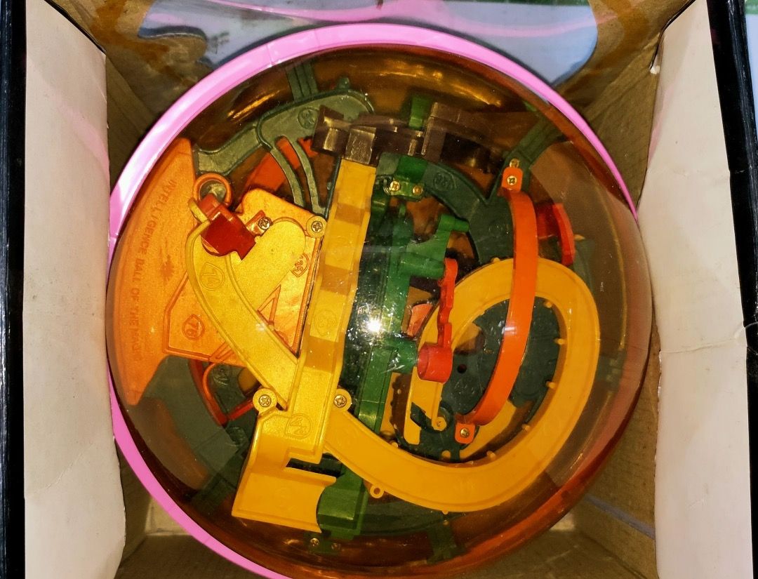 ｜智力球｜Magical intellect Ball-3D魔幻迷宮球 小孩大人都適用, 書籍、休閒與玩具, 玩具、公仔、桌遊在旋轉拍賣