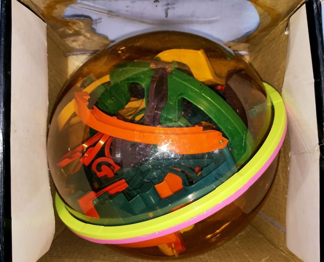 ｜智力球｜Magical intellect Ball-3D魔幻迷宮球 小孩大人都適用, 書籍、休閒與玩具, 玩具、公仔、桌遊在旋轉拍賣