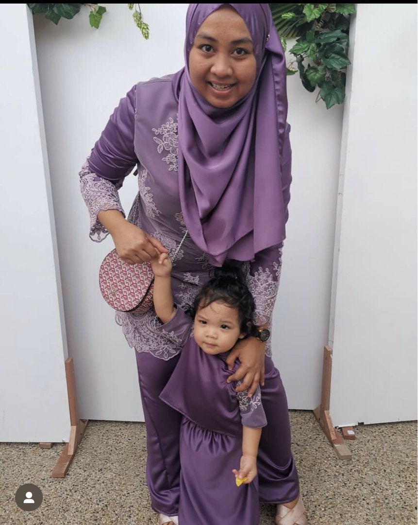 Mak & anak , Women's Fashion, Muslimah Fashion, Baju Kurung & sets on ...
