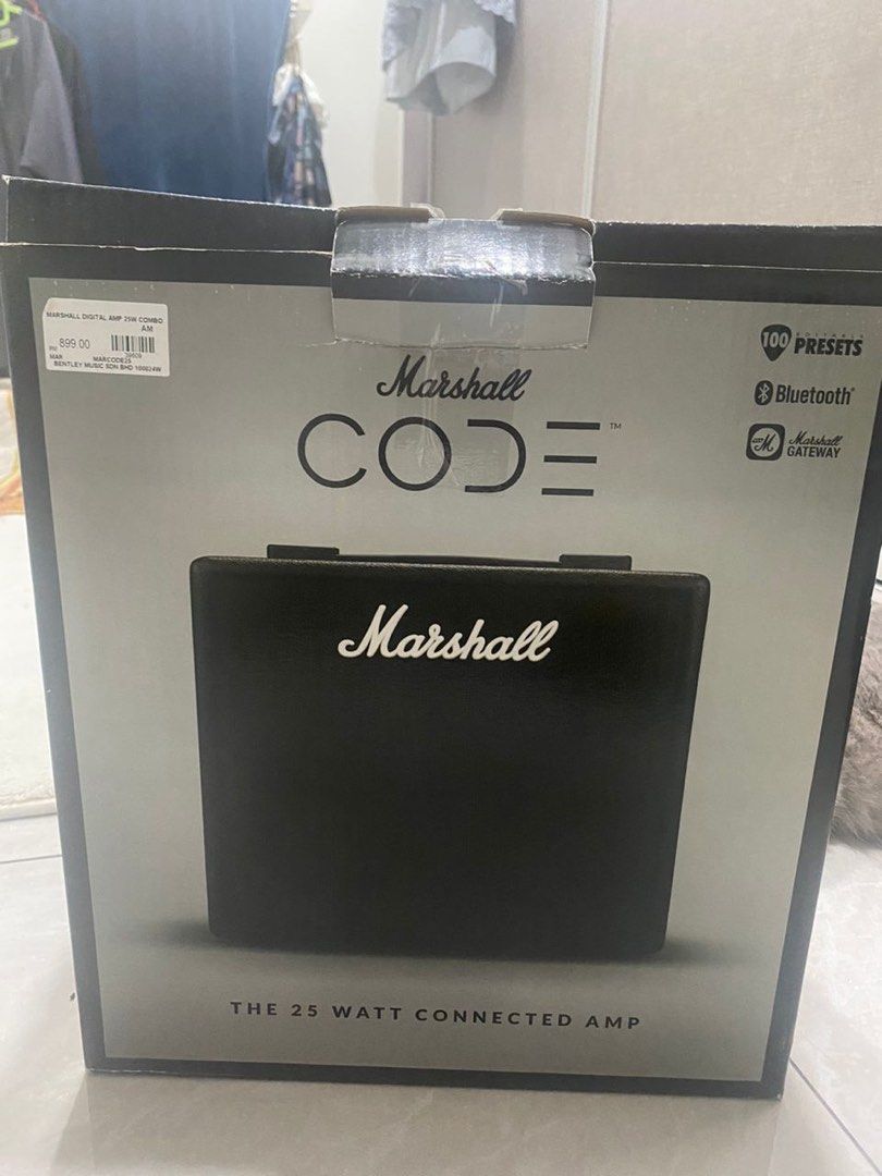 MARSHALL Code The 25 Watt Connected MP, Hobbies & Toys, Music & Media ...