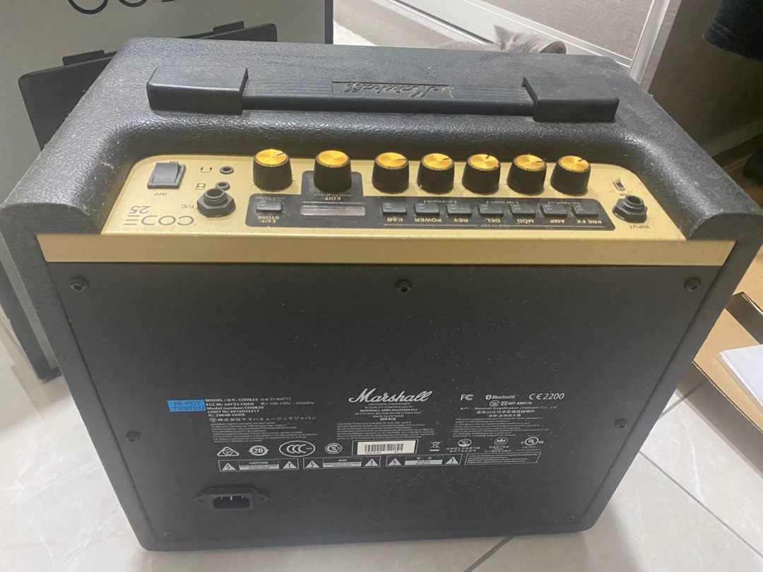 MARSHALL Code The 25 Watt Connected MP, Hobbies & Toys, Music & Media ...