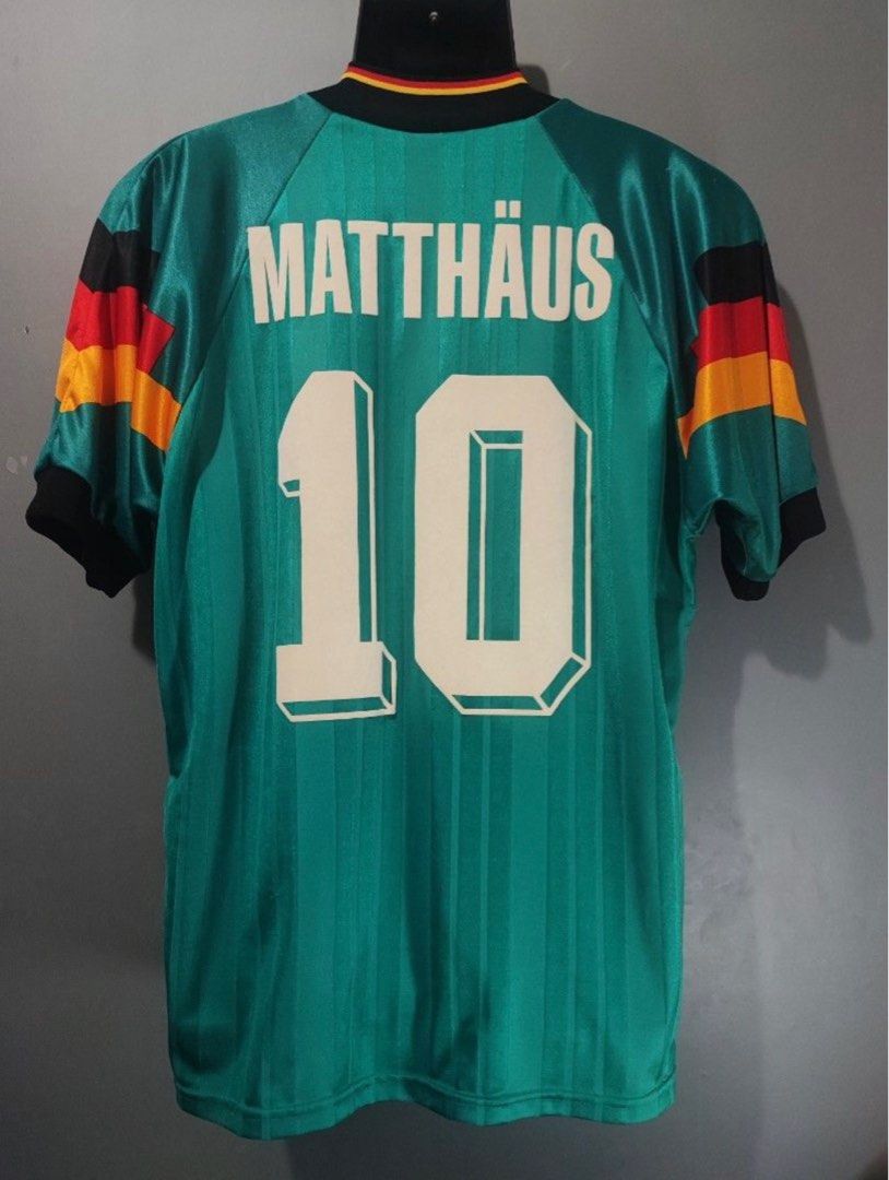 MATTHAUS 10 Germany Away Jersey 1992-93 soccer/football jersey/kit rare ...