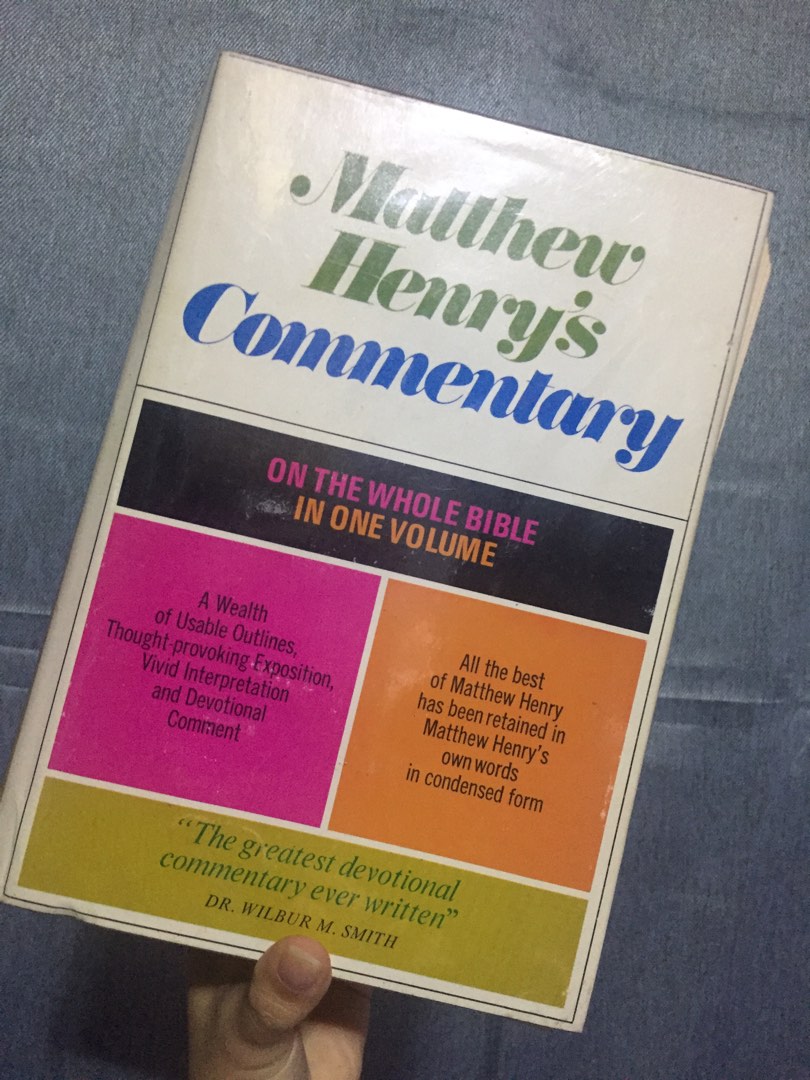 Matthew Henry’s Commentary, Hobbies & Toys, Books & Magazines, Religion ...