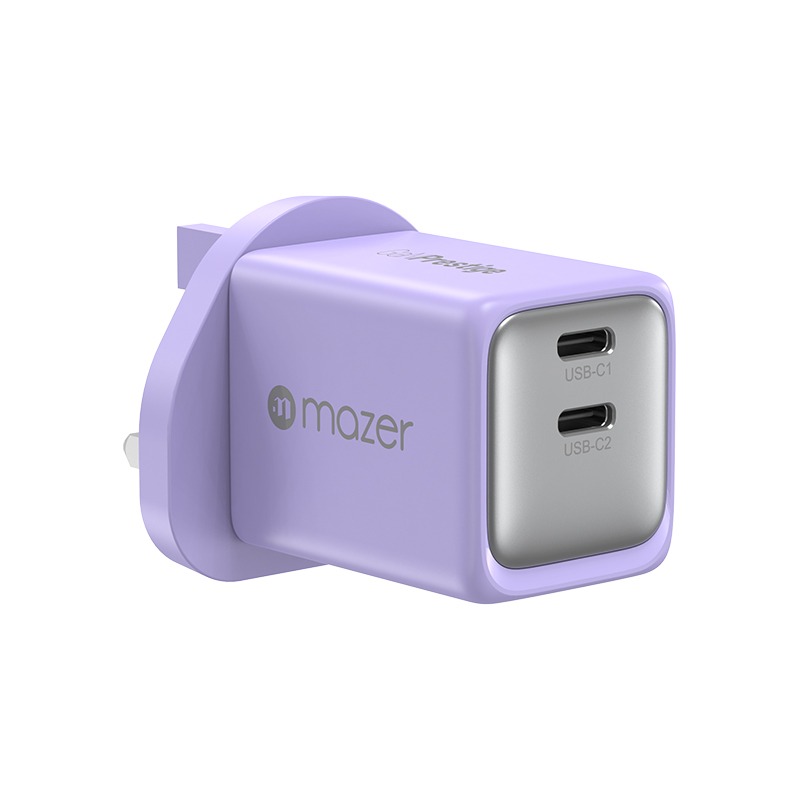 Mazer M-GAN45UK-V3 Infinite Boost SuperMINI 45W 2C UK Wall Charger ...