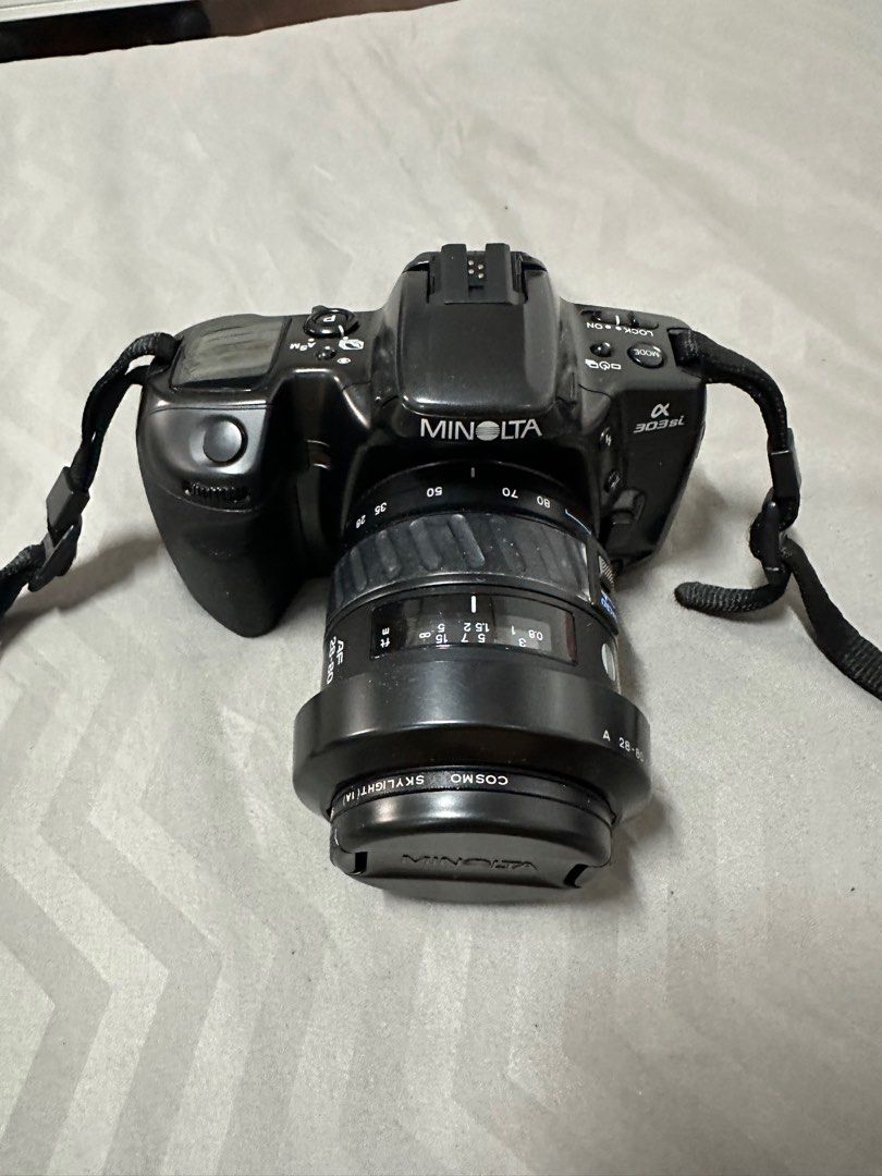 Minolta Alpha 303si, Photography, Cameras on Carousell