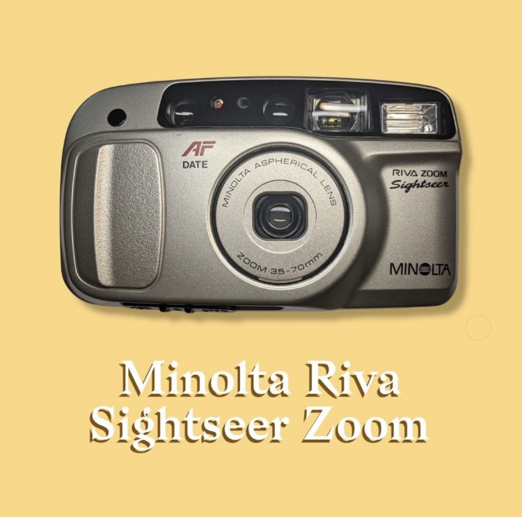 Minolta Riva Sightseer Zoom, Photography, Cameras on Carousell