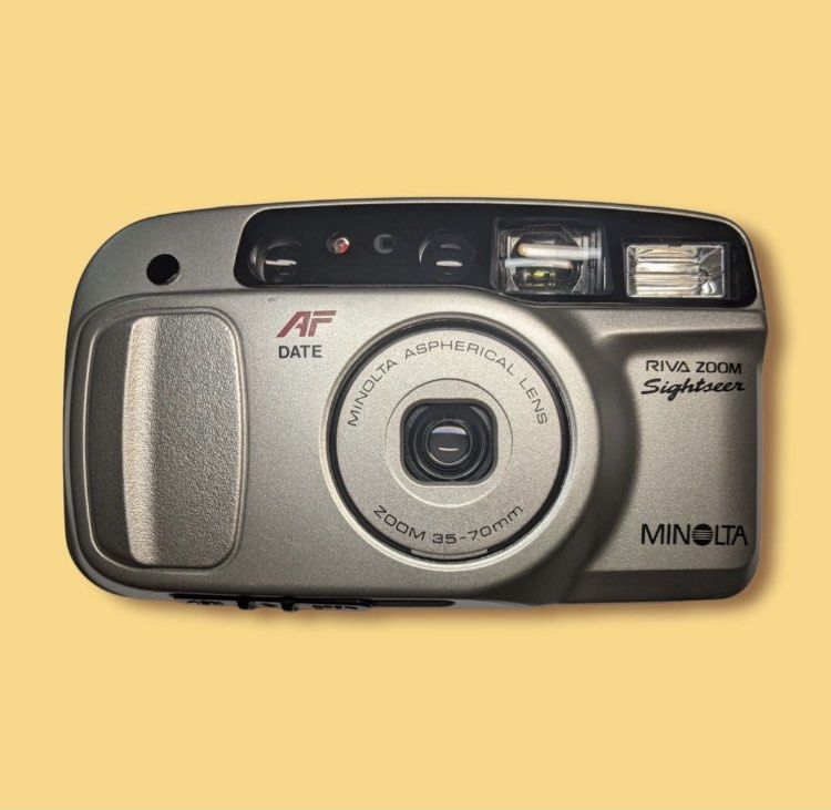 Minolta Riva Sightseer Zoom, Photography, Cameras on Carousell