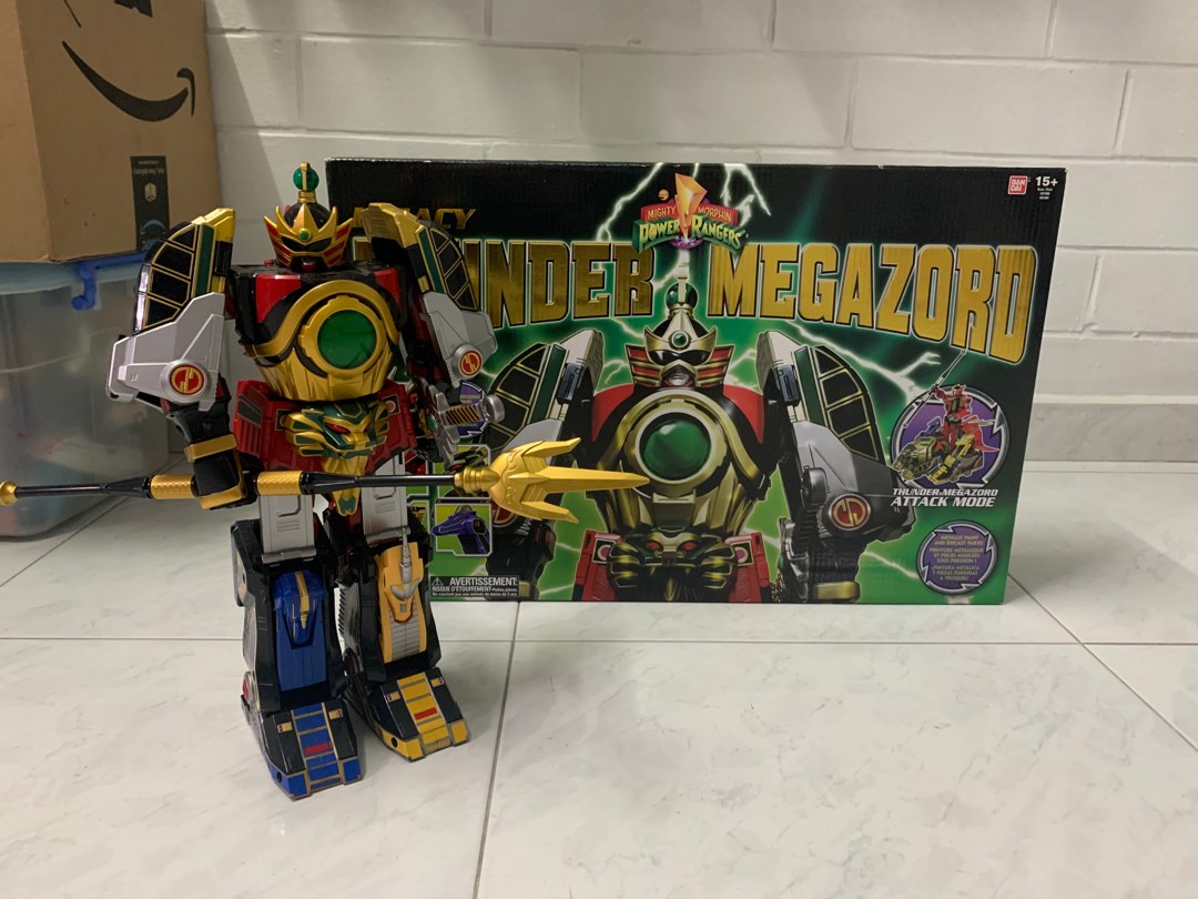 MMPR Legacy Thunder Megazord Power Rangers, Hobbies & Toys, Toys ...