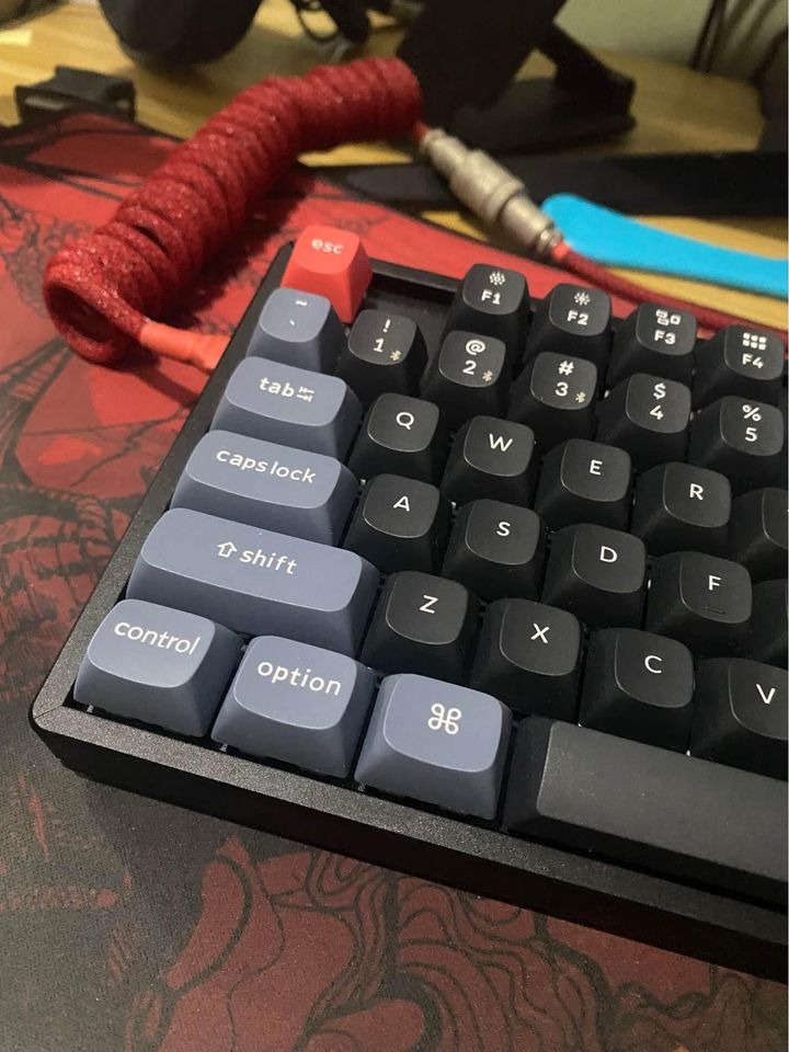 Modded Keychron K8 PRO QMK Mechanical Keyboard (RGB/Aluminum,QMK/VIA ...