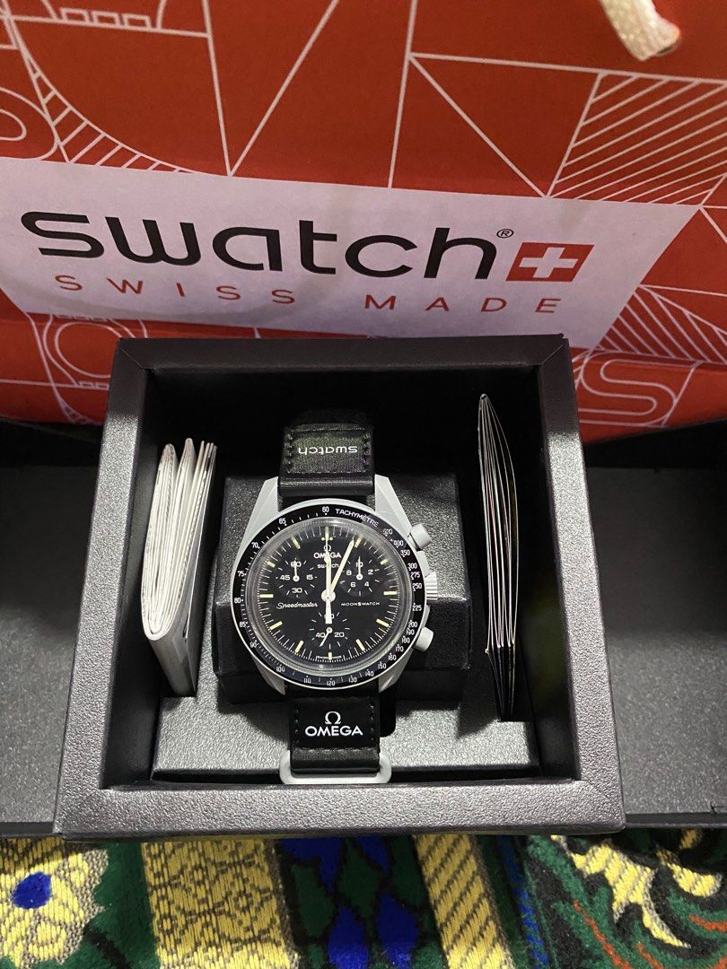 Moonswatch Moon, Men's Fashion, Watches & Accessories, Watches on Carousell