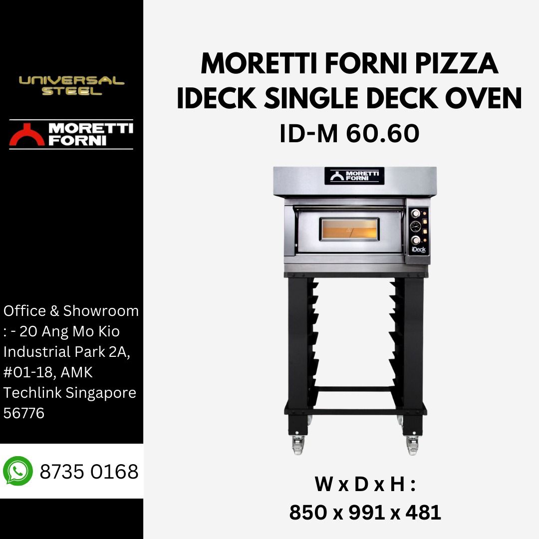 MORETTI FORNI NEAPOLIS 6, TV & Home Appliances, Kitchen Appliances ...