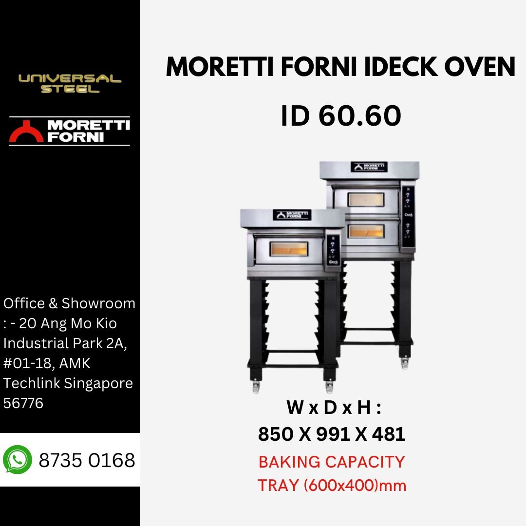 MORETTI FORNI NEAPOLIS 6, TV & Home Appliances, Kitchen Appliances ...