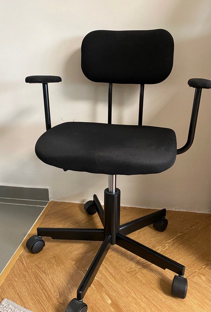 Muji Working Chair (with arm rests) , Furniture & Home Living ...