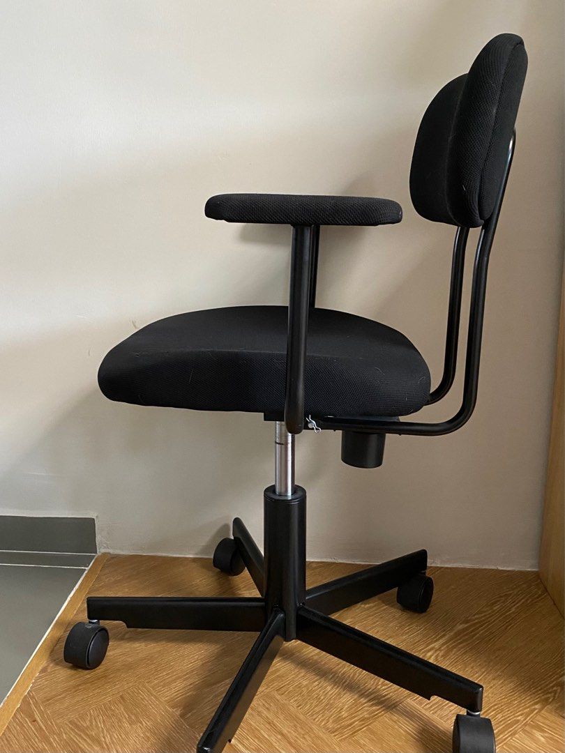 Muji Working Chair (with arm rests) , Furniture & Home Living ...
