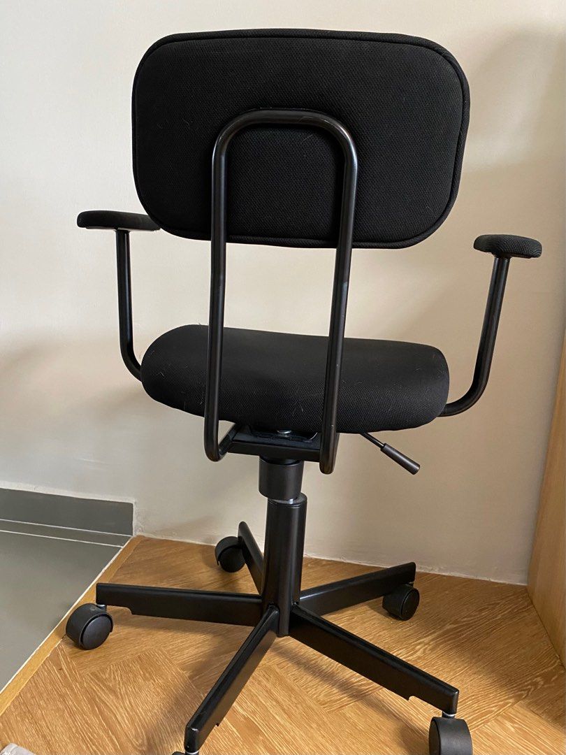 Muji Working Chair (with arm rests) , Furniture & Home Living ...