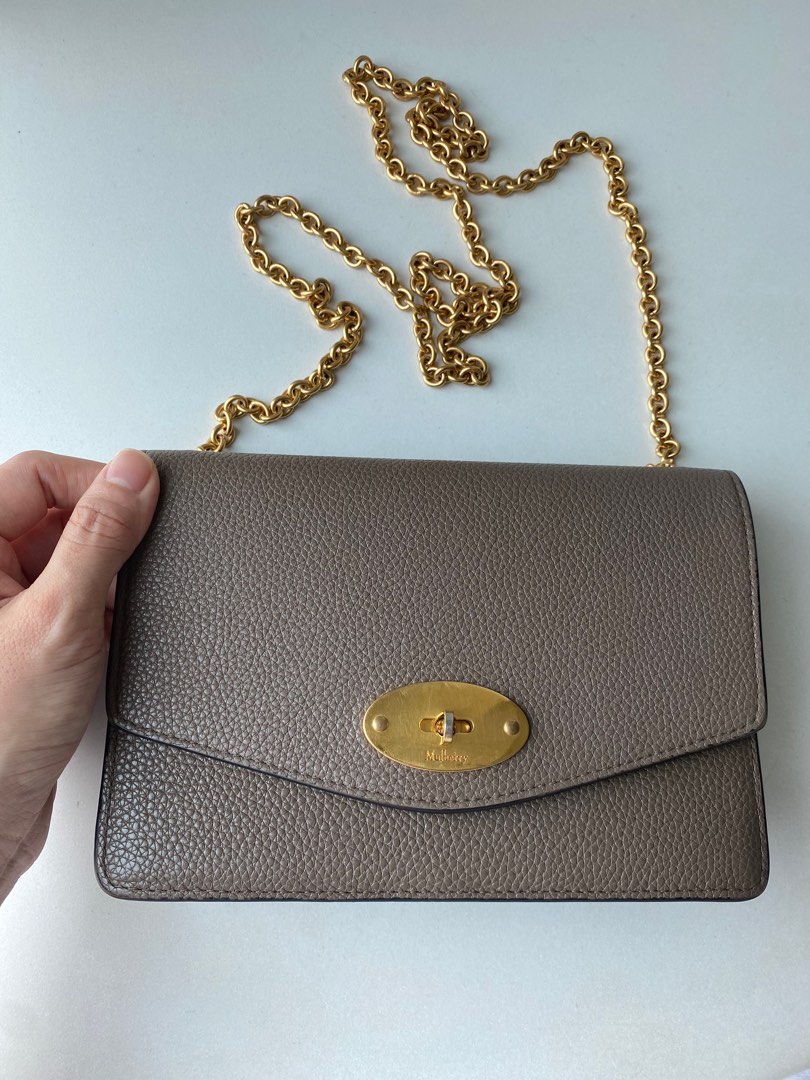 Mulberry wallet on chain /Mulberry bag, 名牌, 手袋及銀包 - Carousell