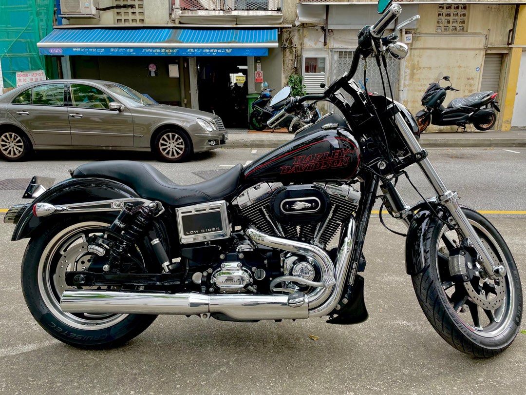 MY 2015 Dyna Low Rider ( Stage 2 upgraded, Remus Exhaust,Ohlins suspension,progressive fork ...