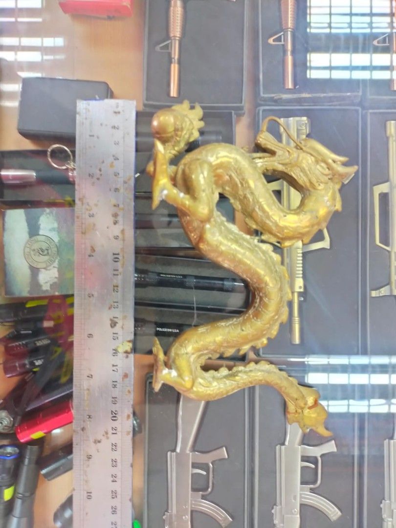 NAGA SOSRO TEMBAGA ASLI ANTIK BARANG LAMA ASLI ANTIQUE VINTAGE OLD COLLECTIBLES, Hobbies & Toys ...