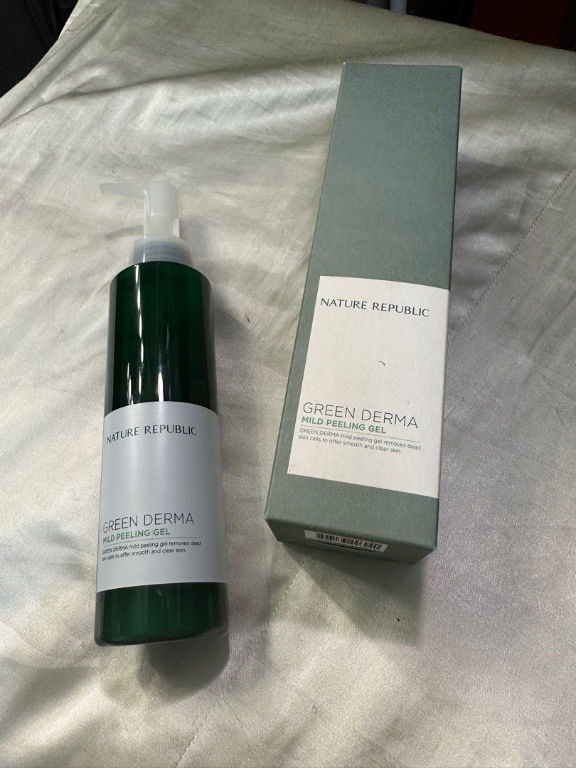 NATURE REPUBLIC GREEN DERMA MILD PEELING GEL, Beauty & Personal Care ...